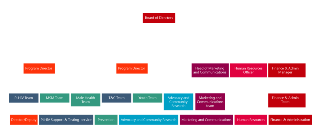 Organization Structure - 關懷愛滋 AIDS Concern