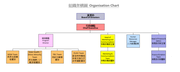 Organization Structure - 關懷愛滋 AIDS Concern